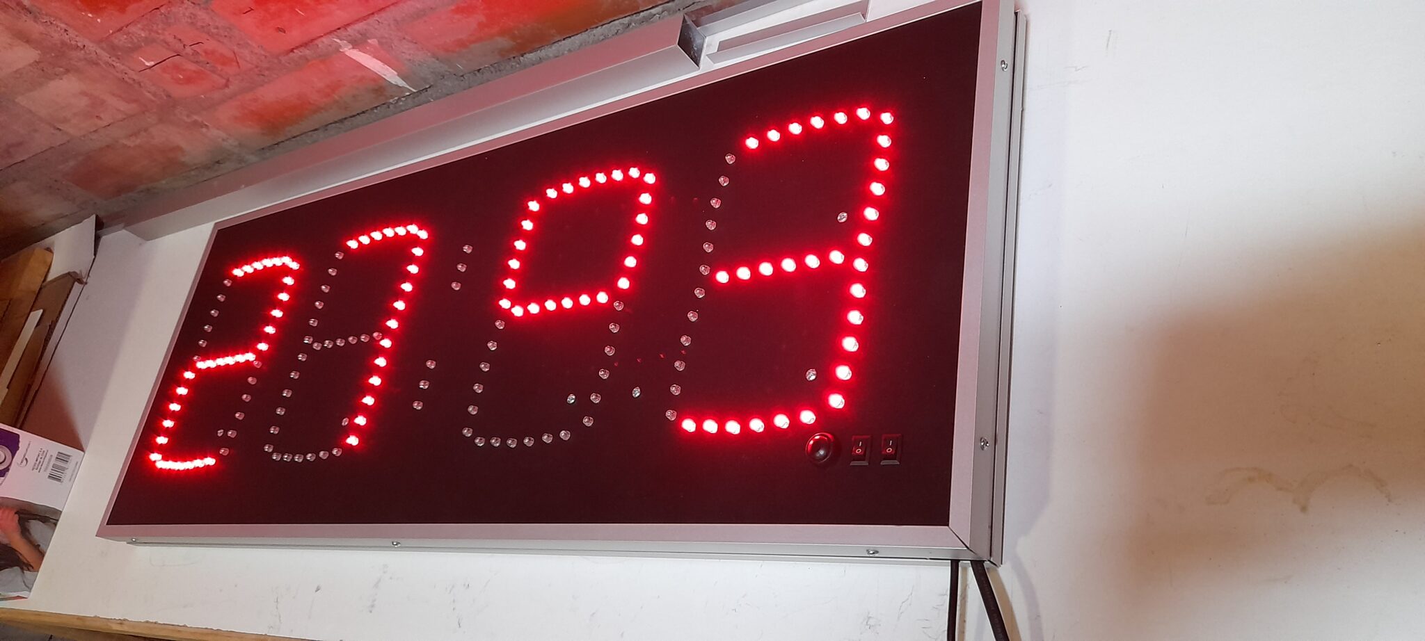 Reloj LED Industrial - Lasso-Tech